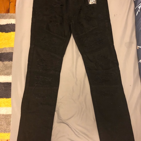 DOPE | Jeans | Dope Black Ripped Jeans Size 32 | Poshmark